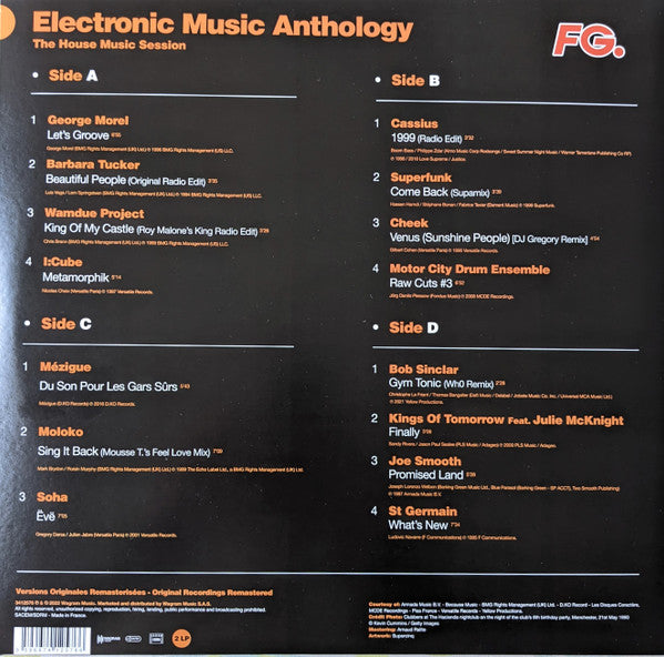 Various / Electronic Music Anthology: House Session - LP – Propagande