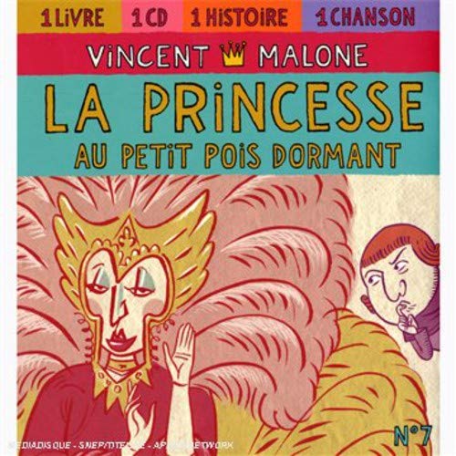 Vincent Malone / Princess and the Little Golden Poy - CD/Book – Propagande