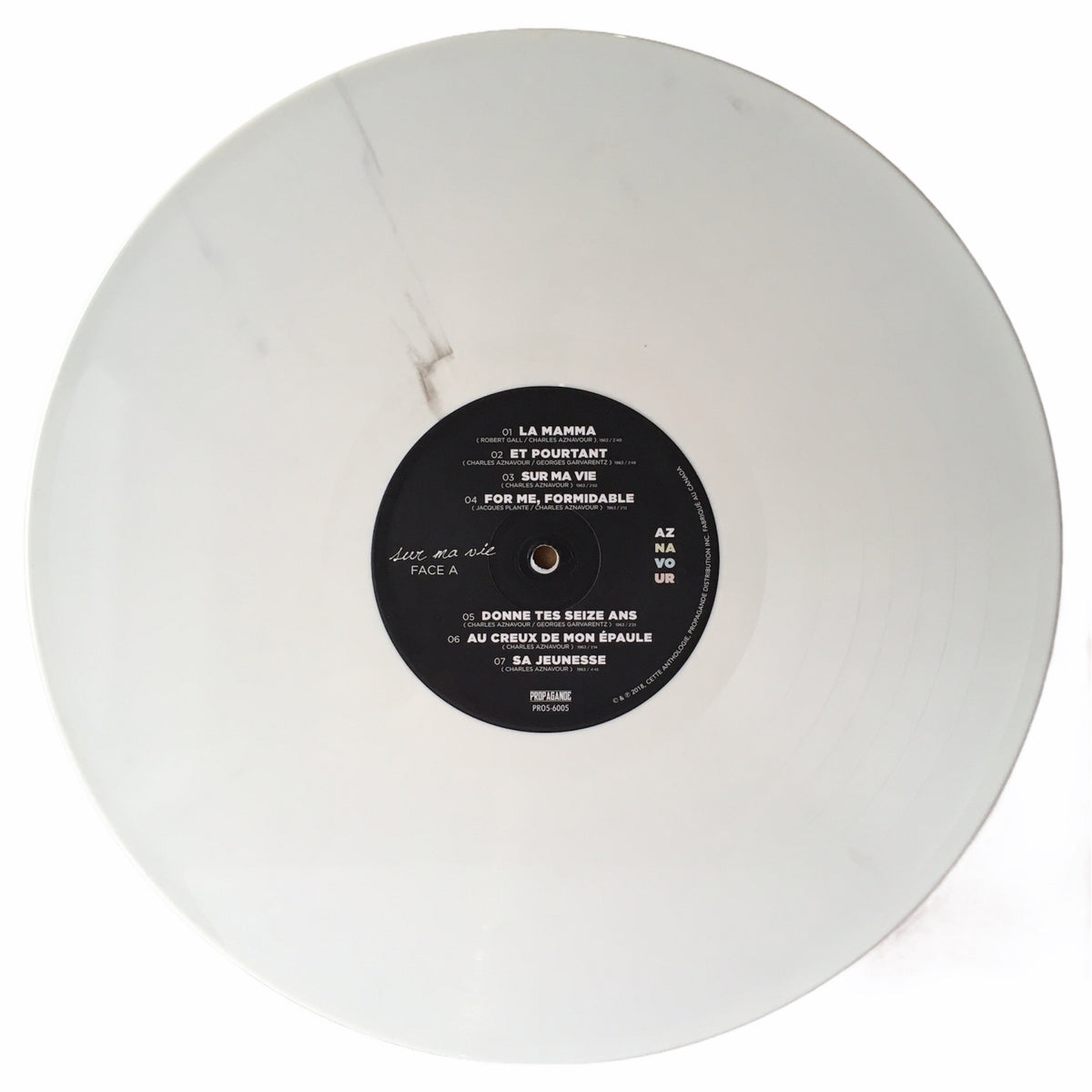 Charles Aznavour / On my life - LP Vinyl – Propagande
