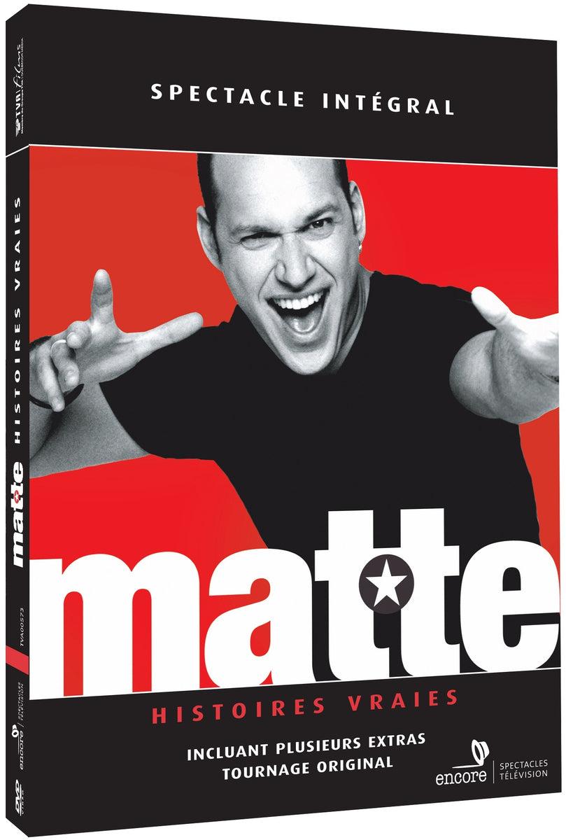 Martin Matte / True Stories (Reissue) - DVD – Propagande