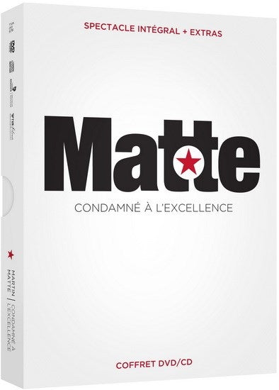 Martin Matte / Condemned to Excellence - DVD + CD – Propagande
