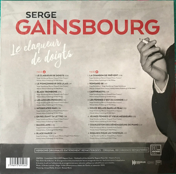 Serge Gainsbourg / Le Claqueur De Doigts - LP – Propagande