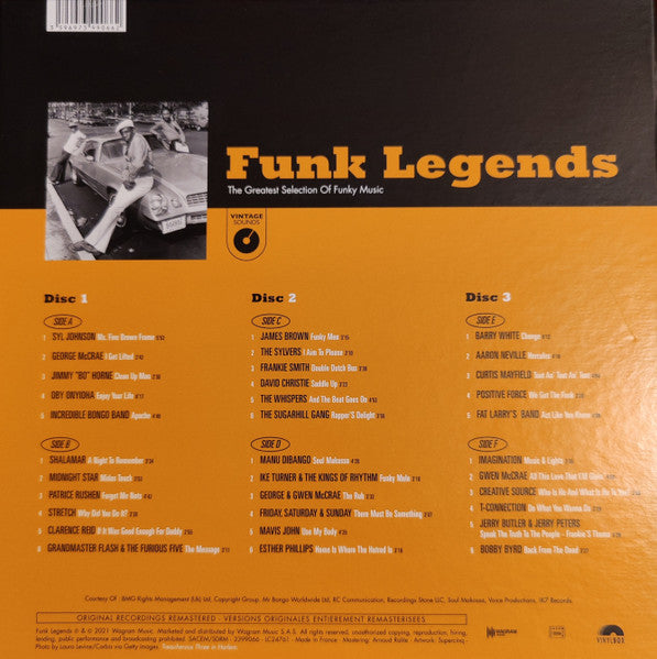 Various / Funk Legends - 3LP – Propagande