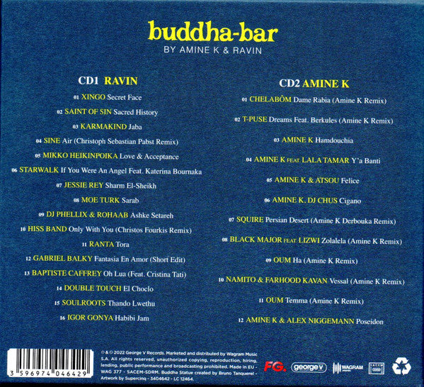 Various Artists / Buddha-Bar by Amine K & Ravin - 2 CD Boxset – Propagande