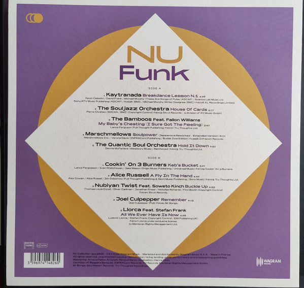 Various / NU Funk The Finest Funky Tracks From The New Generation - LP ...